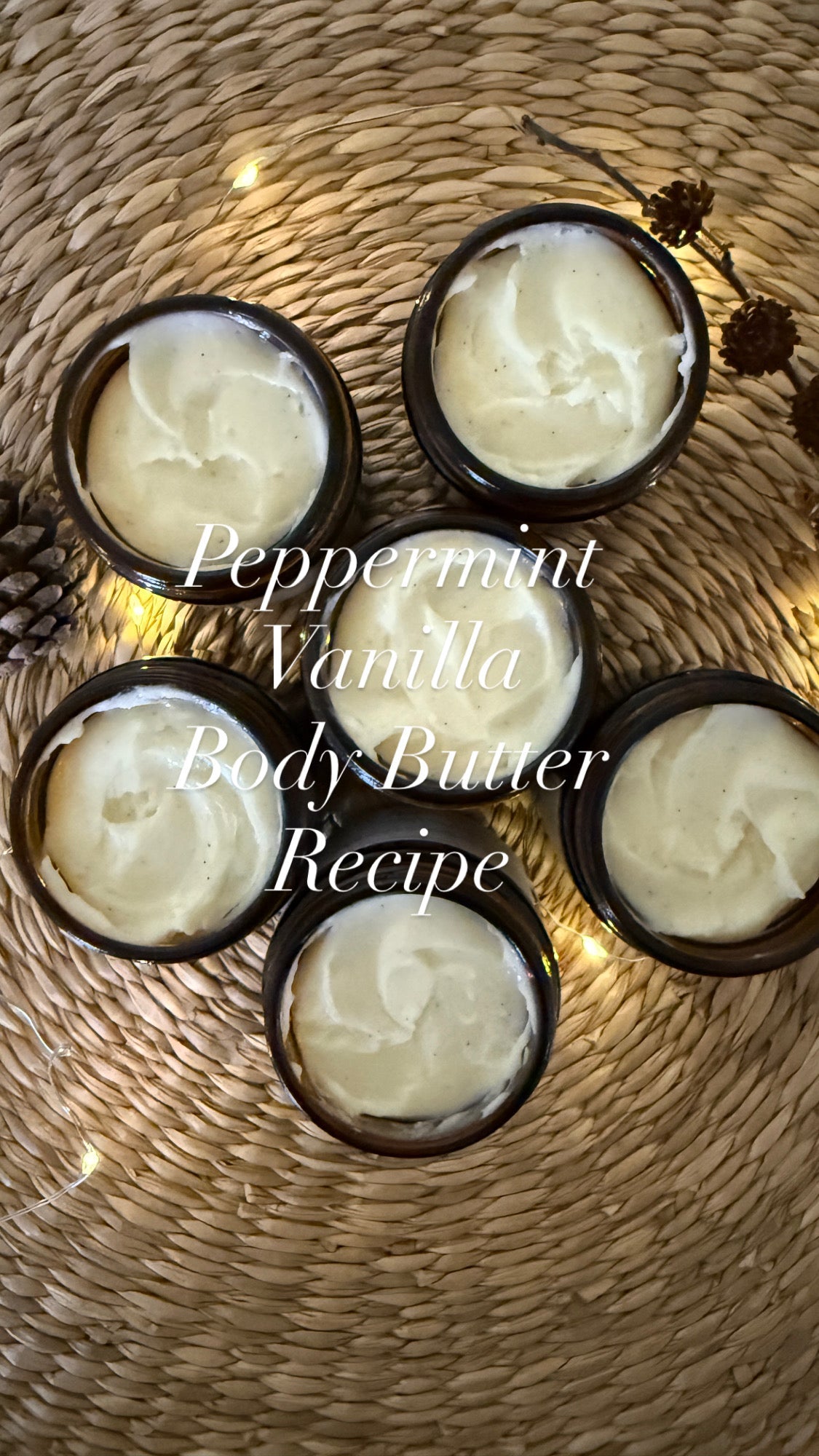 Peppermint Vanilla Body Butter – The Wild Apothecary