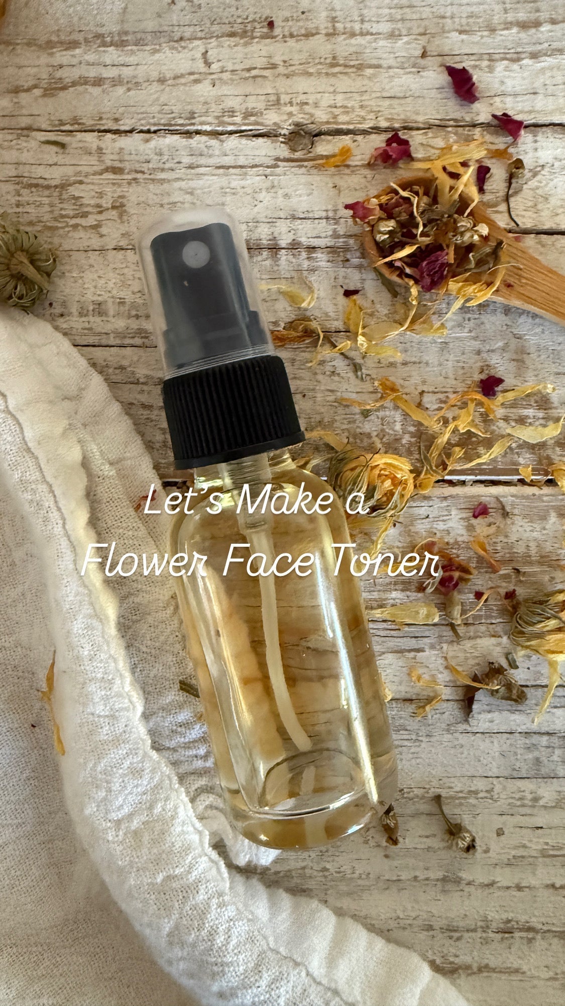 Flower Face Toner Recipe – The Wild Apothecary
