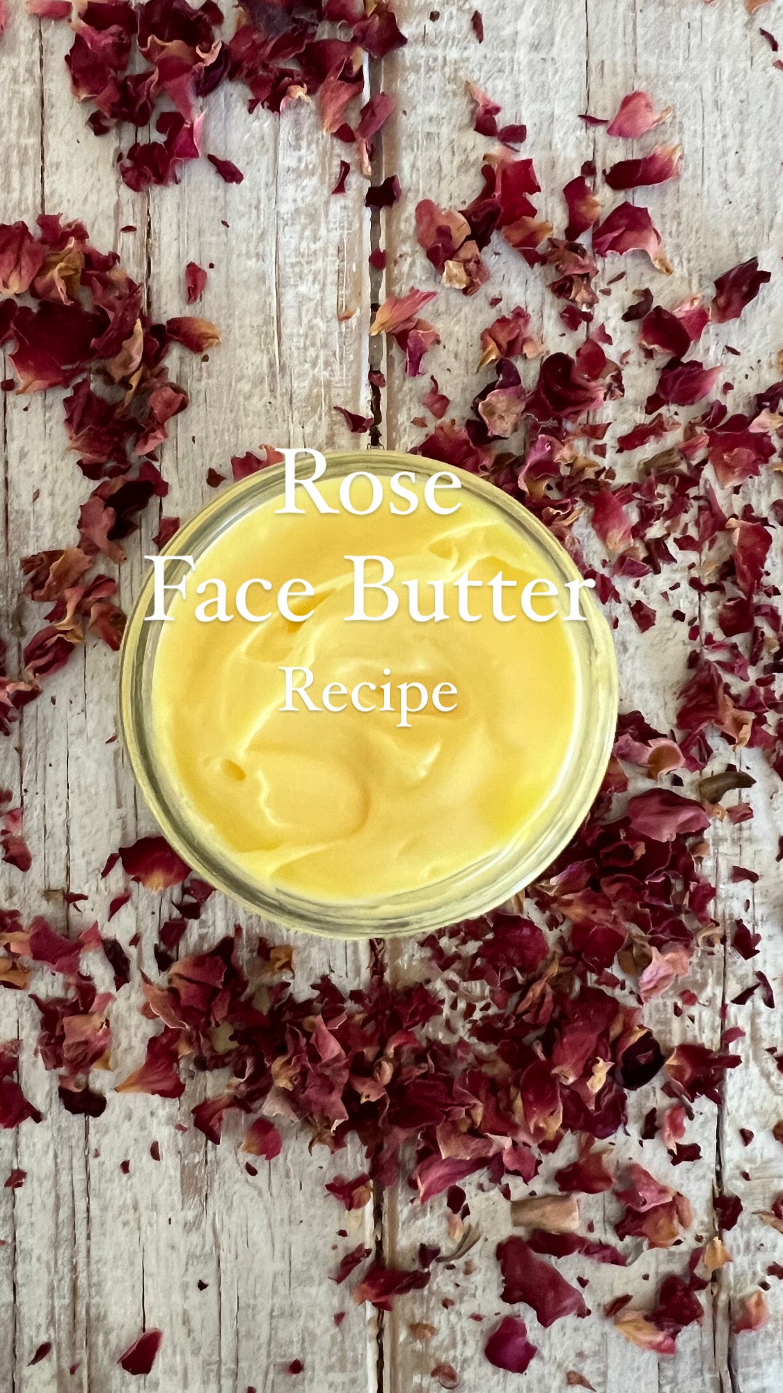 Rose Face Butter Recipe – The Wild Apothecary